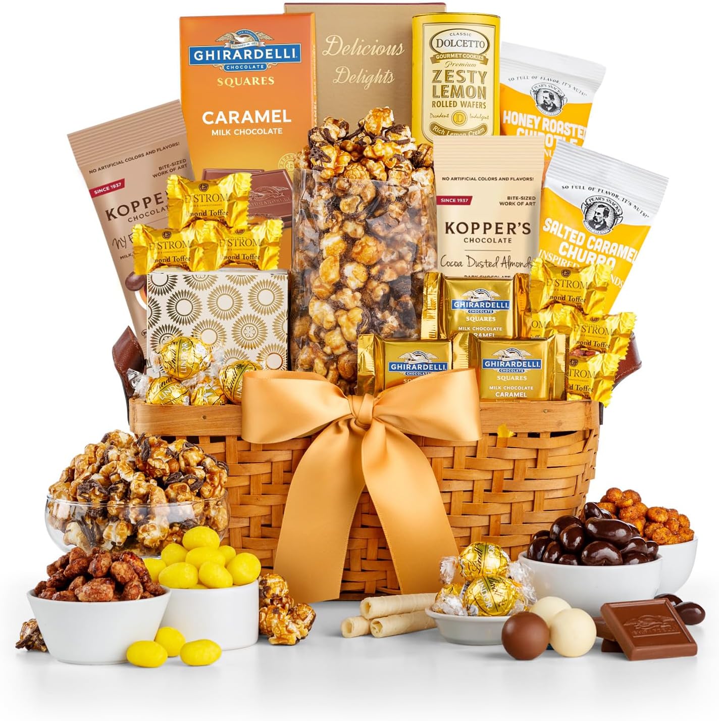 Amazon.com : GiftTree As Good As Gold Gourmet Gift Basket - Featuring ...