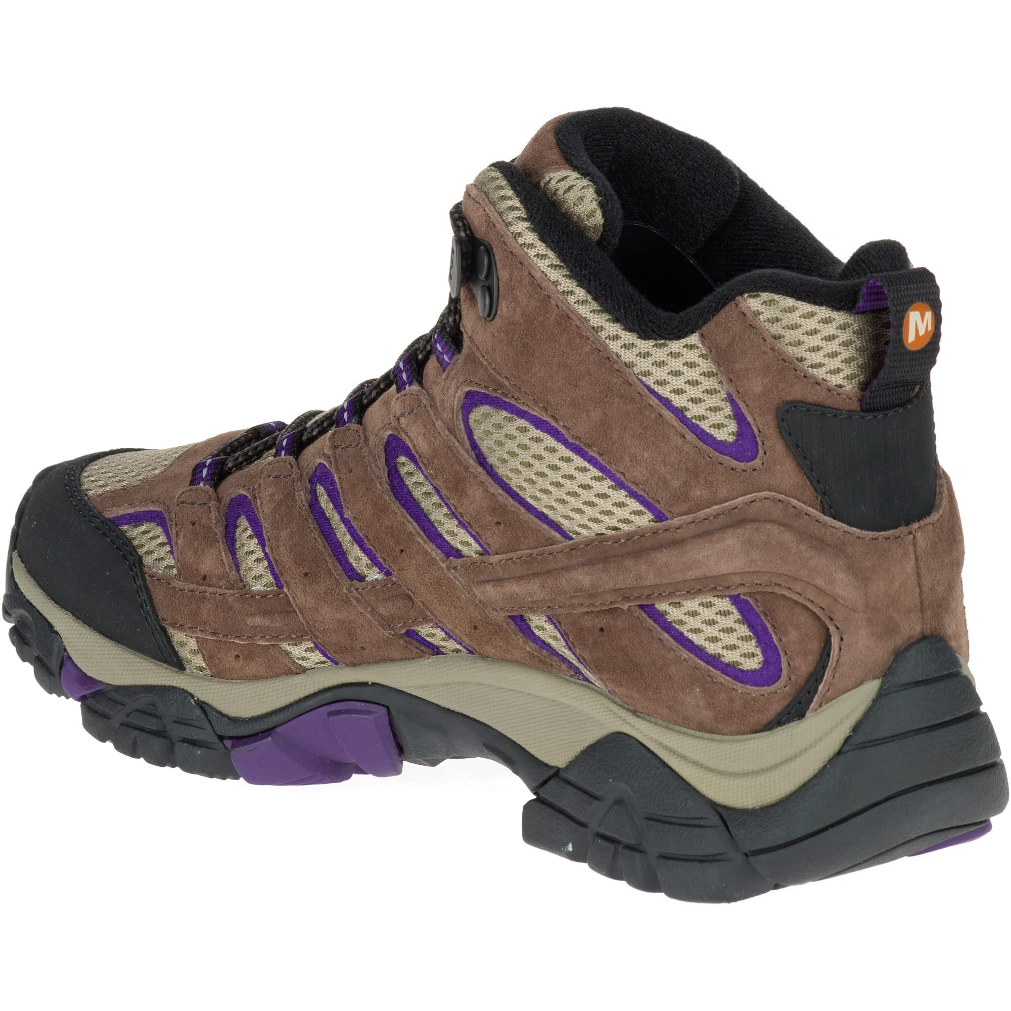 Merrell Women's Moab 2 Vent Mid Hiking Boot 10 Bracken/Purple ...