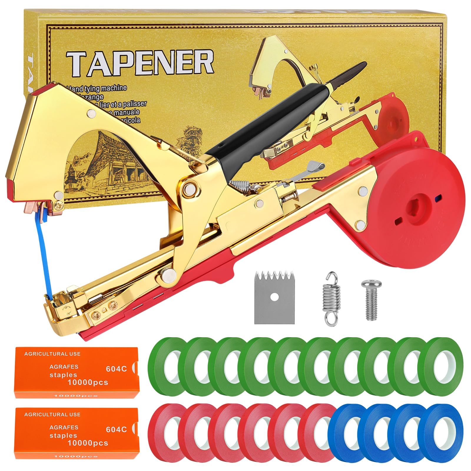 Buy EBANKU Binding Pliers for s, Tying Machine Tape Tool to Tie Up Vine ...