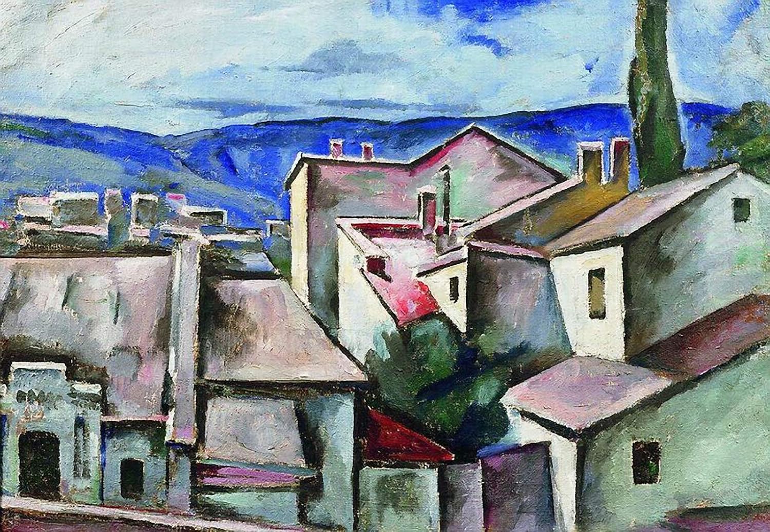 Amazon.com: Alexander Kuprin Houses in Gudauta 1912 Tomsk Regional Art ...