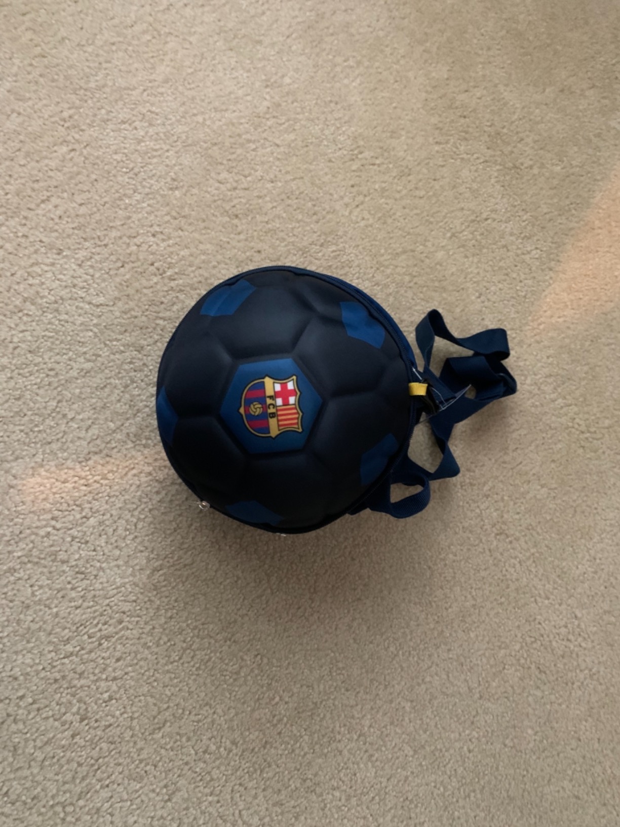 Amazon.com: Official FC Barcelona Duffel Bag for Sports/Soccer ...