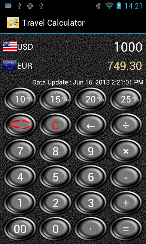 Travel Calculator - App on Amazon Appstore