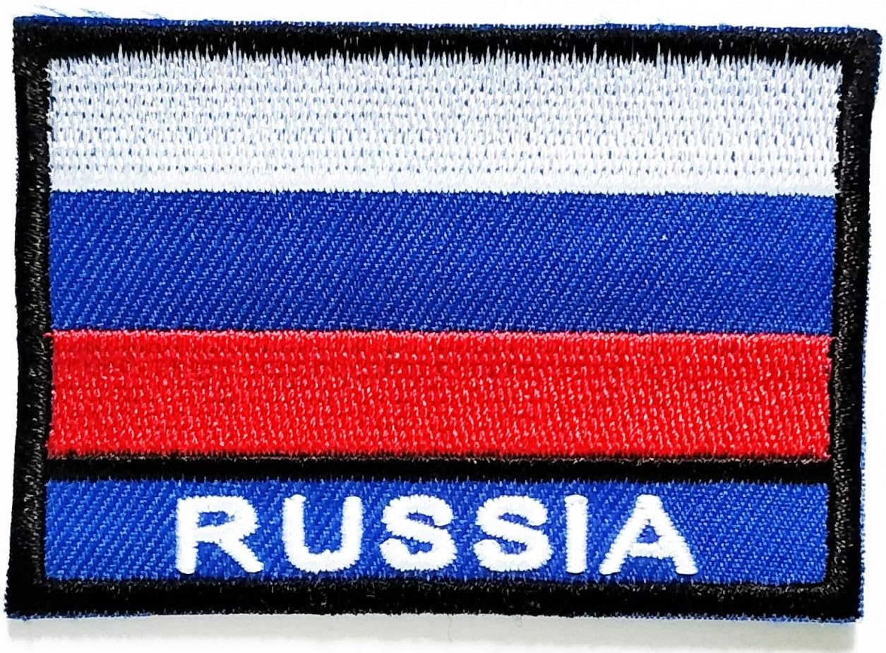 Amazon.com: Nipitshop Patches Russia Flag Patch National Flag Patch Russia World Flags ...