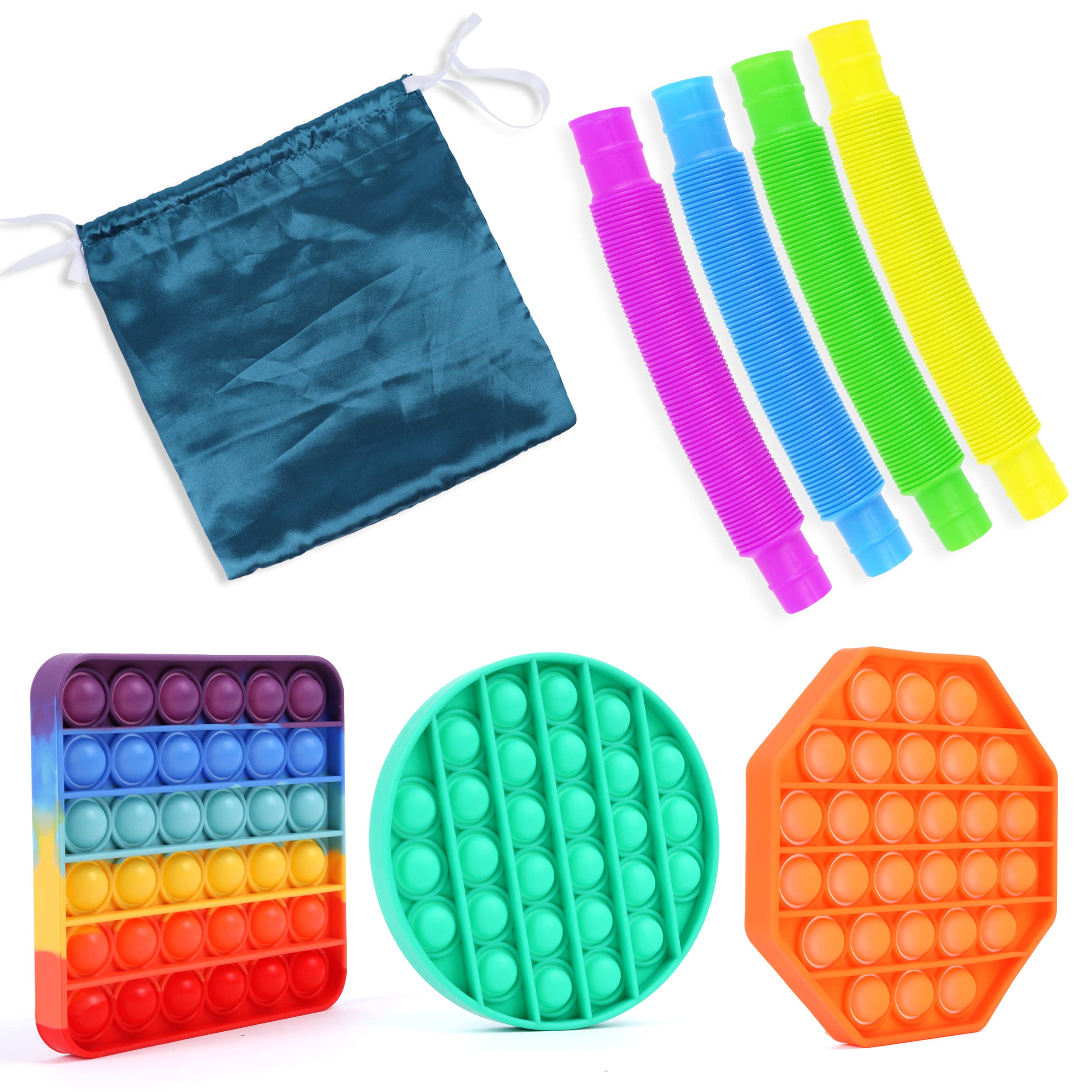 Snapklik.com : Tairobi Pop Tubes Fidget Toy And Pop Fidget Toy - Pack ...