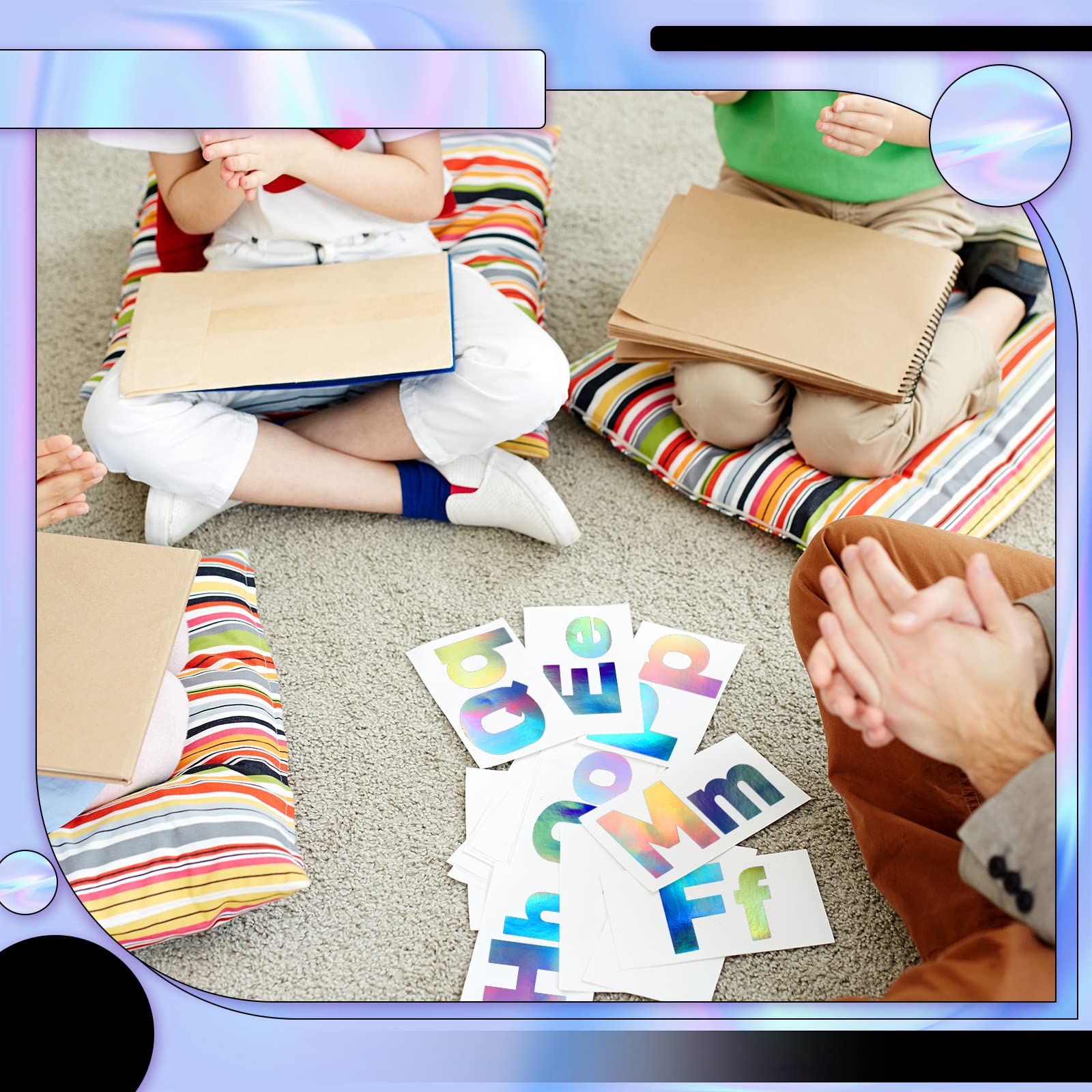 Snapklik.com : Chinco 232 Pieces 24 Sheets Letter Stickers Large ...