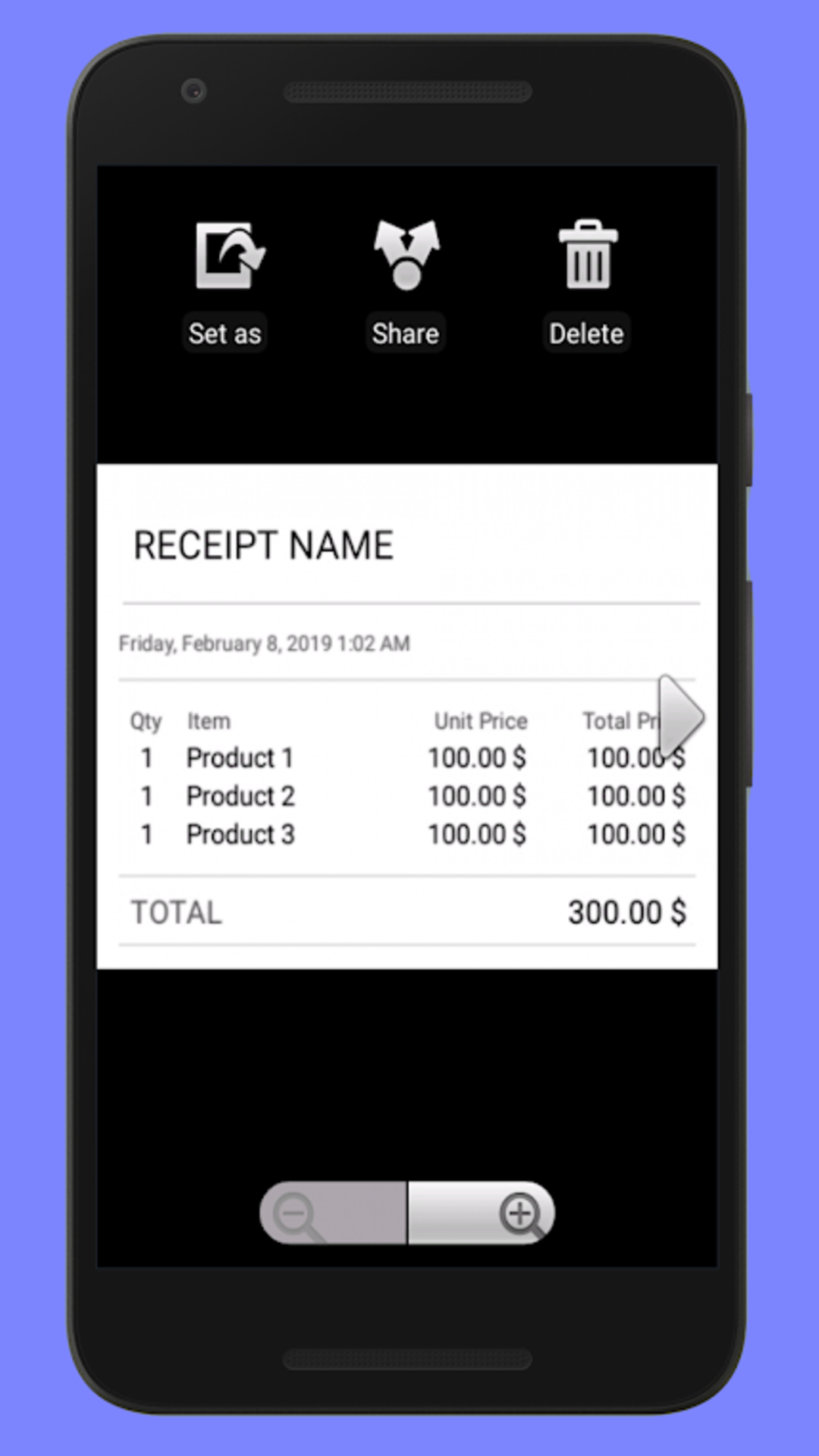 Receipt Generator:Amazon.com:Appstore for Android