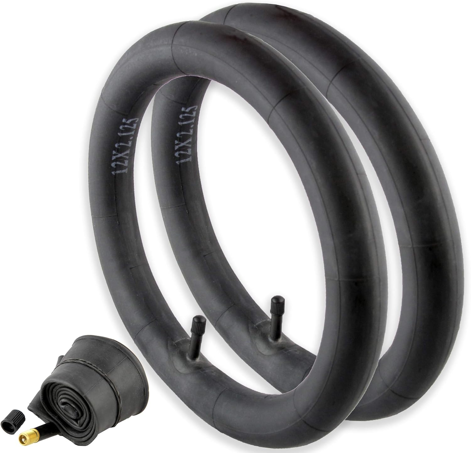Amazon.com : Inner Tube 2 Pack for BOB Strollers, Razors and Bikes 12.5 ...