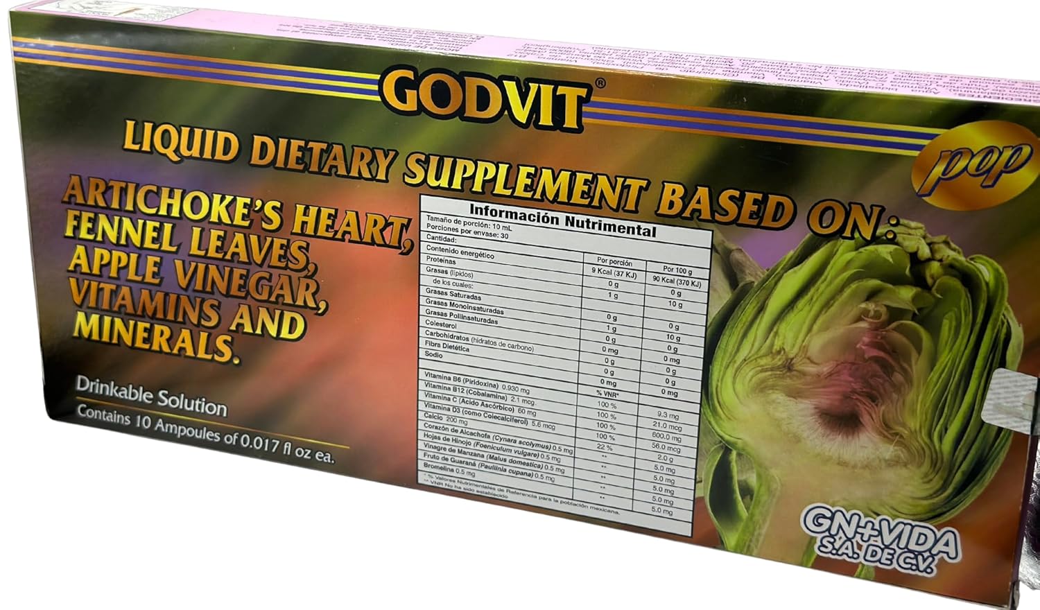 Amazon.com: Ampolletas de Alcachofa : Grocery & Gourmet Food