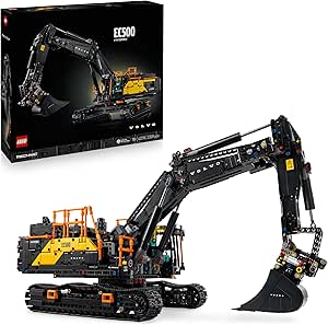 LEGO Technic Volvo EC500 Hybrid Excavator - Motorised Construction ...