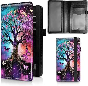 Amazon.com: Dikoer Butterfly Tree Sub Check Book Cover for Personal ...