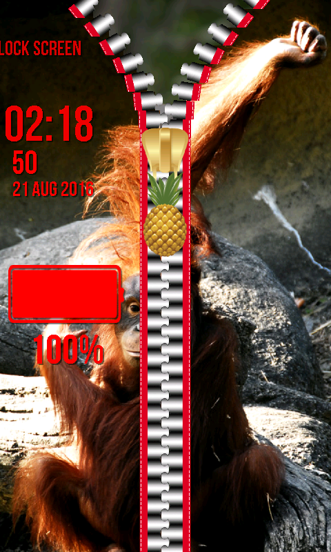 Wild Animal Zipper Lock Screen:Amazon.com:Appstore for Android