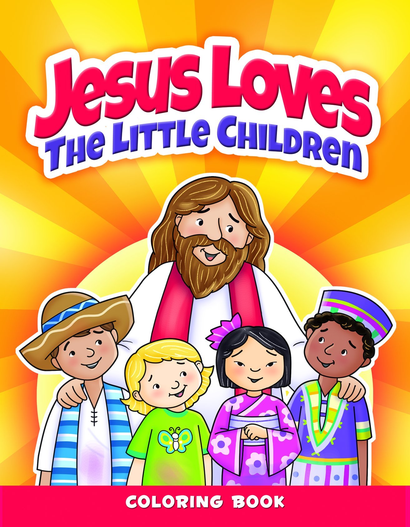 Jesus Loves Children Clipart