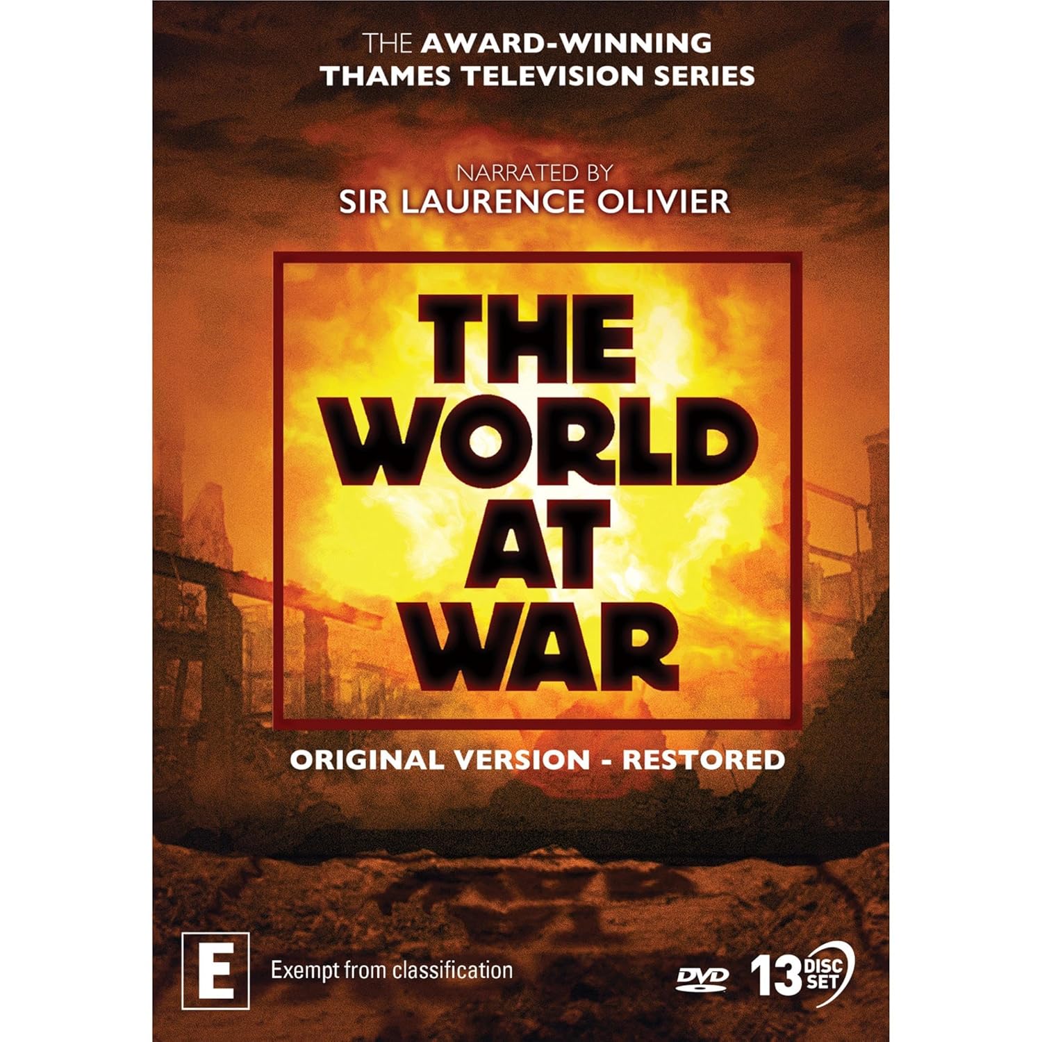 Amazon.com: The World at War | 13 Disc Set | Narrated by Laurence Olivier : Laurence Oliver ...