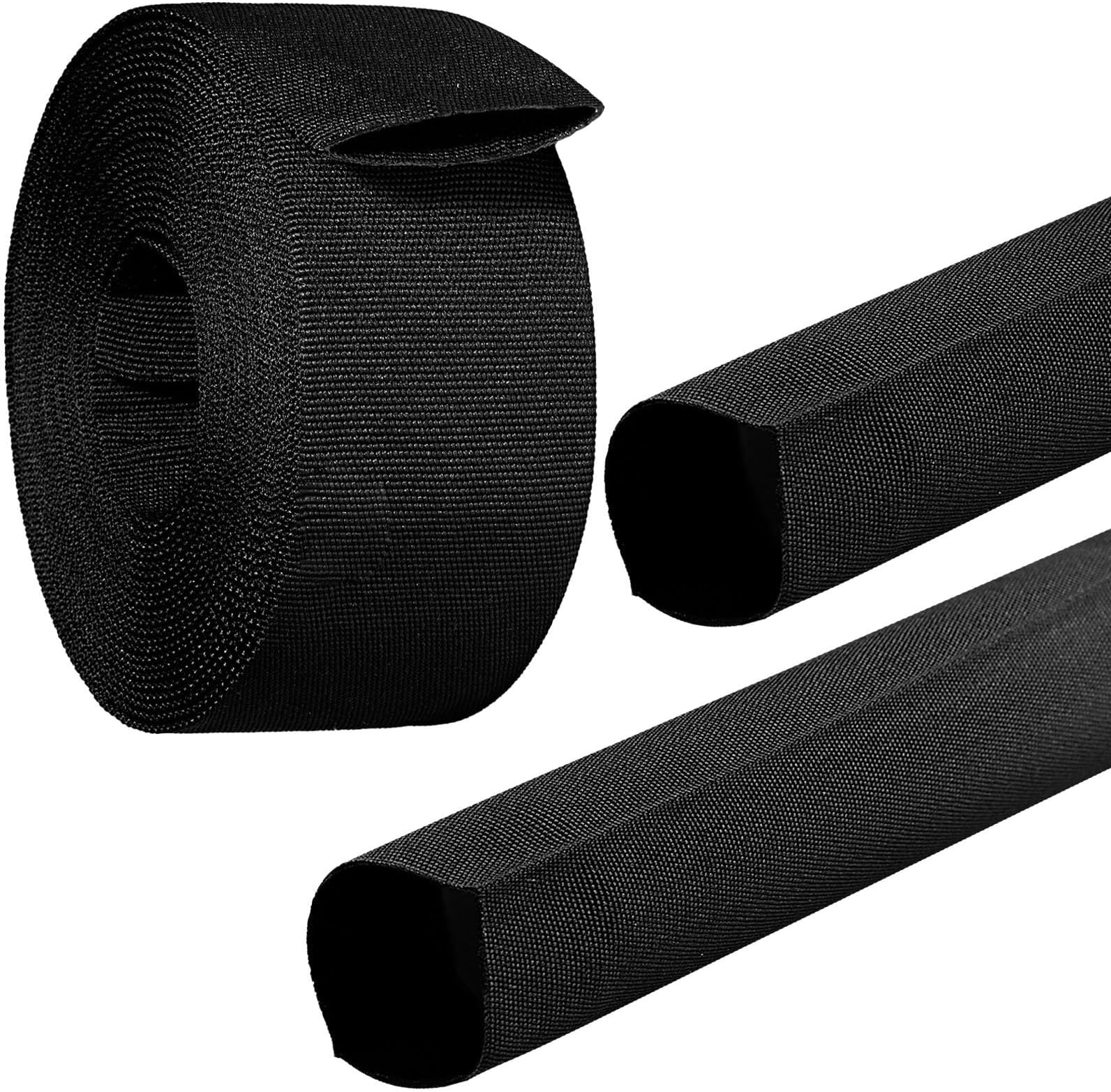 Amazon.com: 27 FT Nylon Protective Hose Sleeve 1" ID Cable Sleeve Torch ...