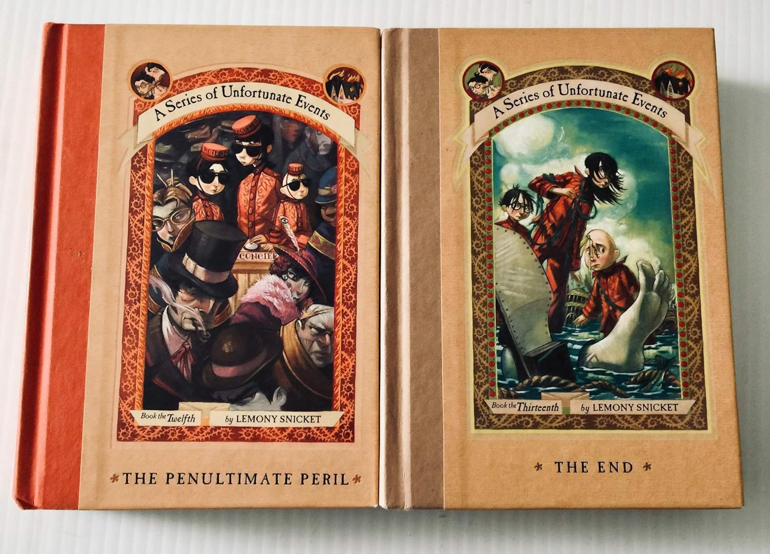 2 Books! A Series of Unfortunate Events: (Vol.12 & 13) ~The Penultimate ...