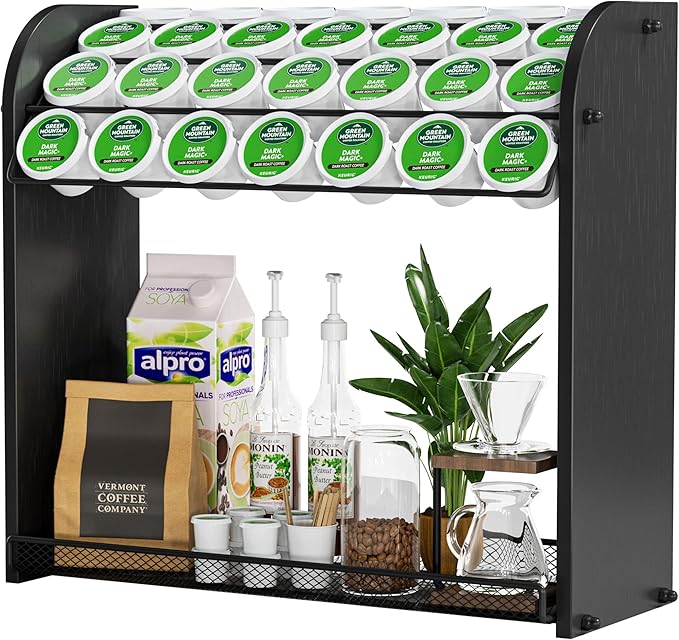 Amazon.com: Lixple K Cup Pod Holder for Countertop – Pod Organizer ...