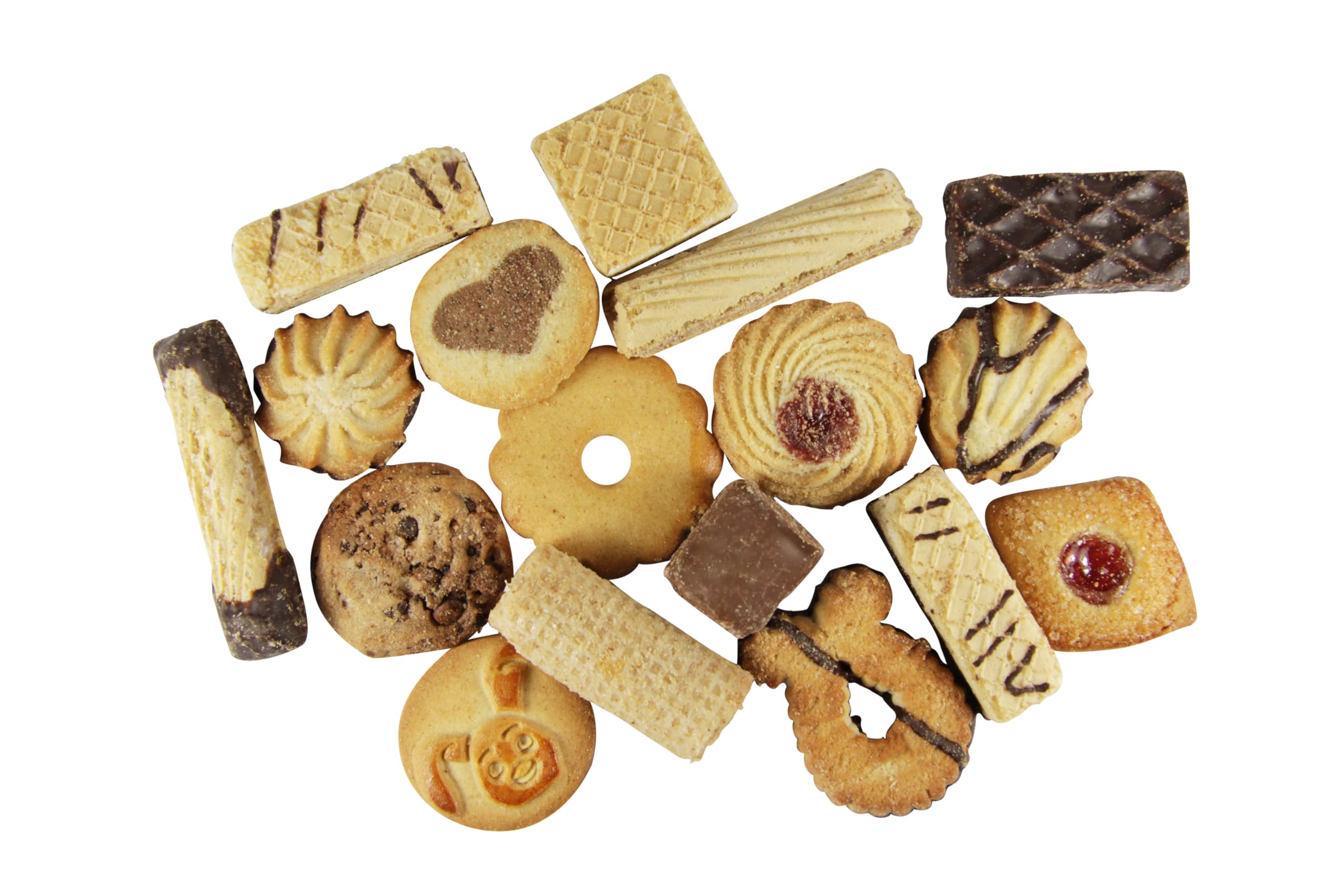 Leckere Keksmischung 2. Wahl, Keks Kiste 1,5 kg (1500g) Premium-Kekse ...