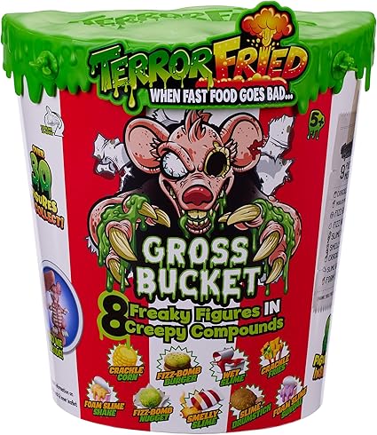 Terror Fried Cubeta 8 Pack Barf Bucket Coleccionable Set de Juego ...