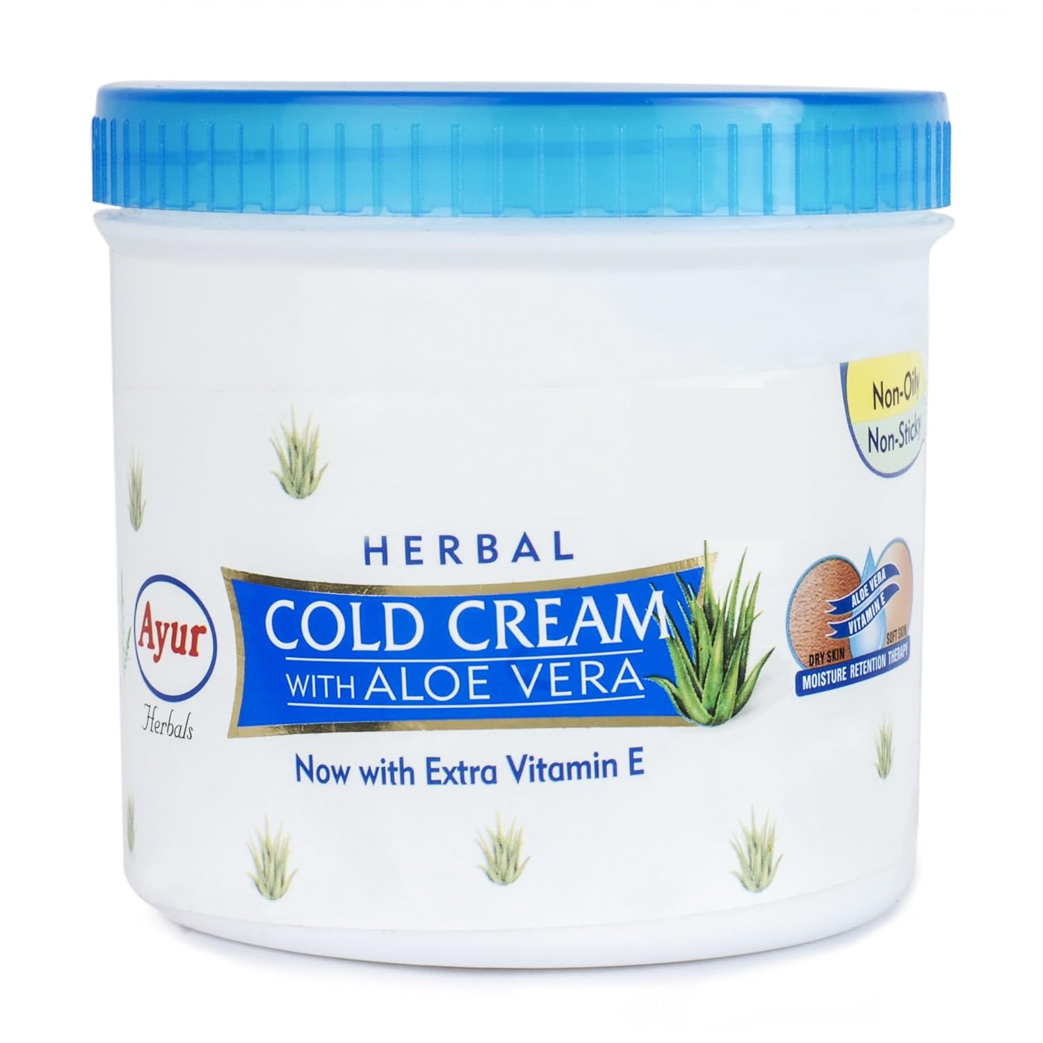 Ayur Herbal Cold Cream with Aloevera for your dry skin - 500ml : Amazon ...