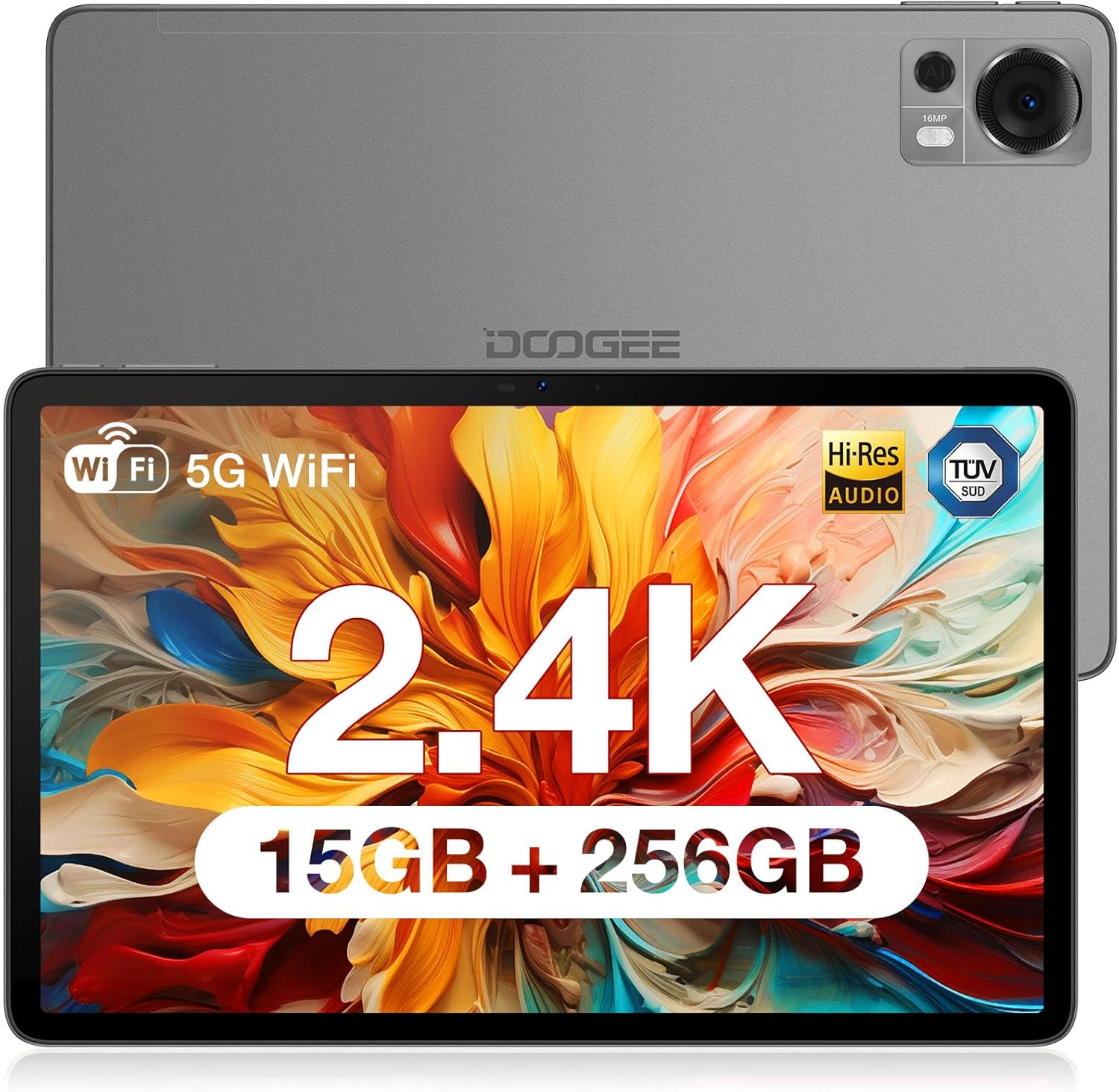 Amazon.com : DOOGEE T20 Android Tablet,10.4'' 2K Tablet,15GB+256GB, Hi ...