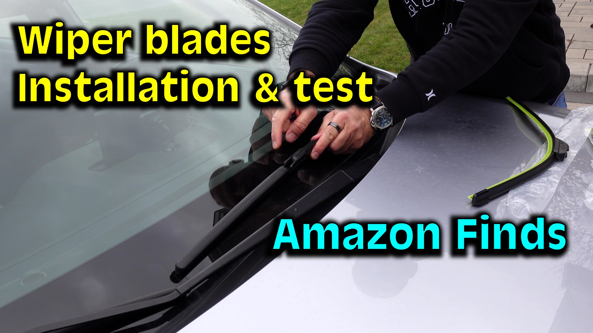 Watch Wenyant Wiper Blades Installation and Test.mp4 on Amazon Live