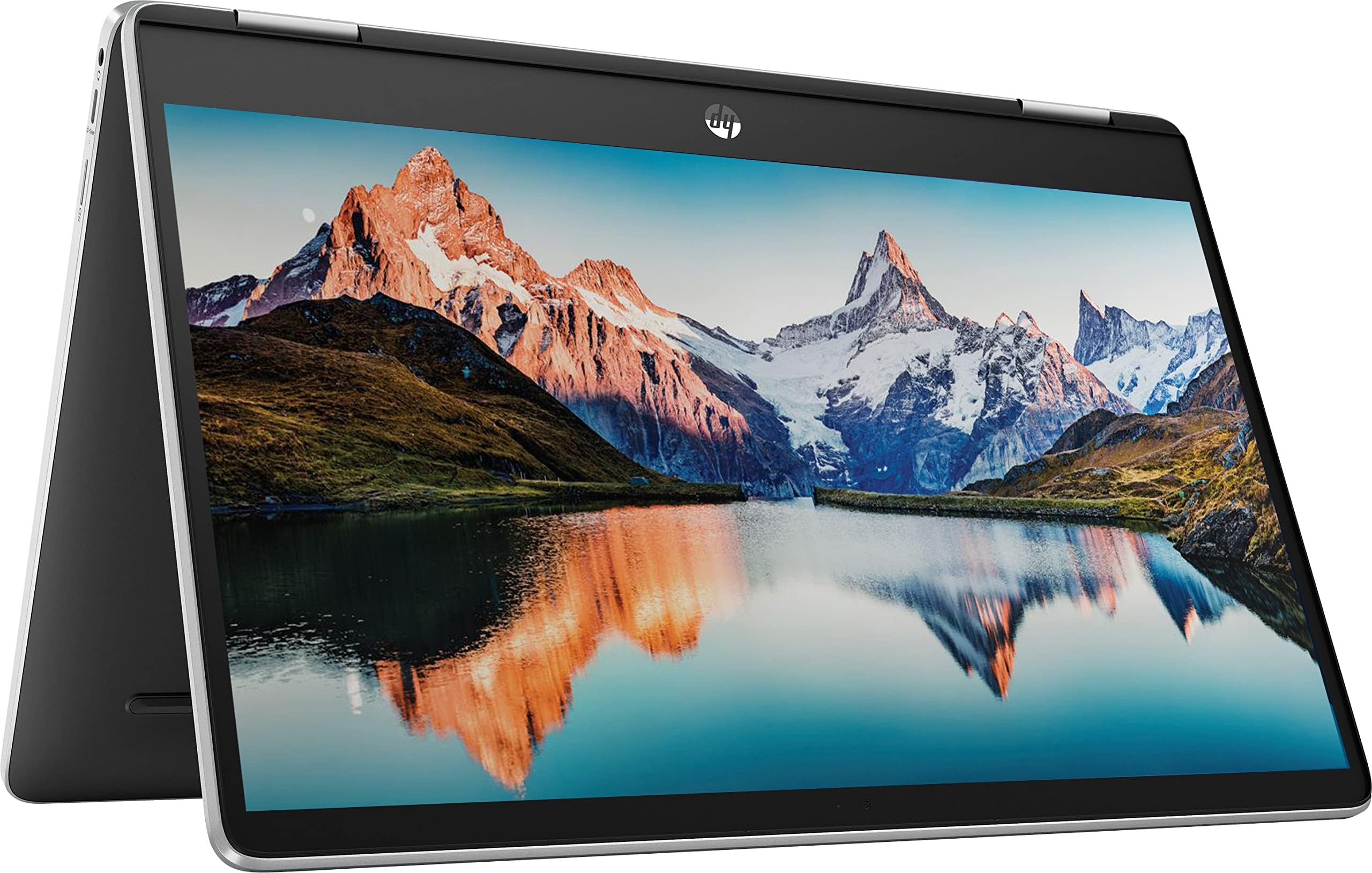 HP Laptop 2 en 1 convertible 2022, visualización táctil HD IPS de 14 ...