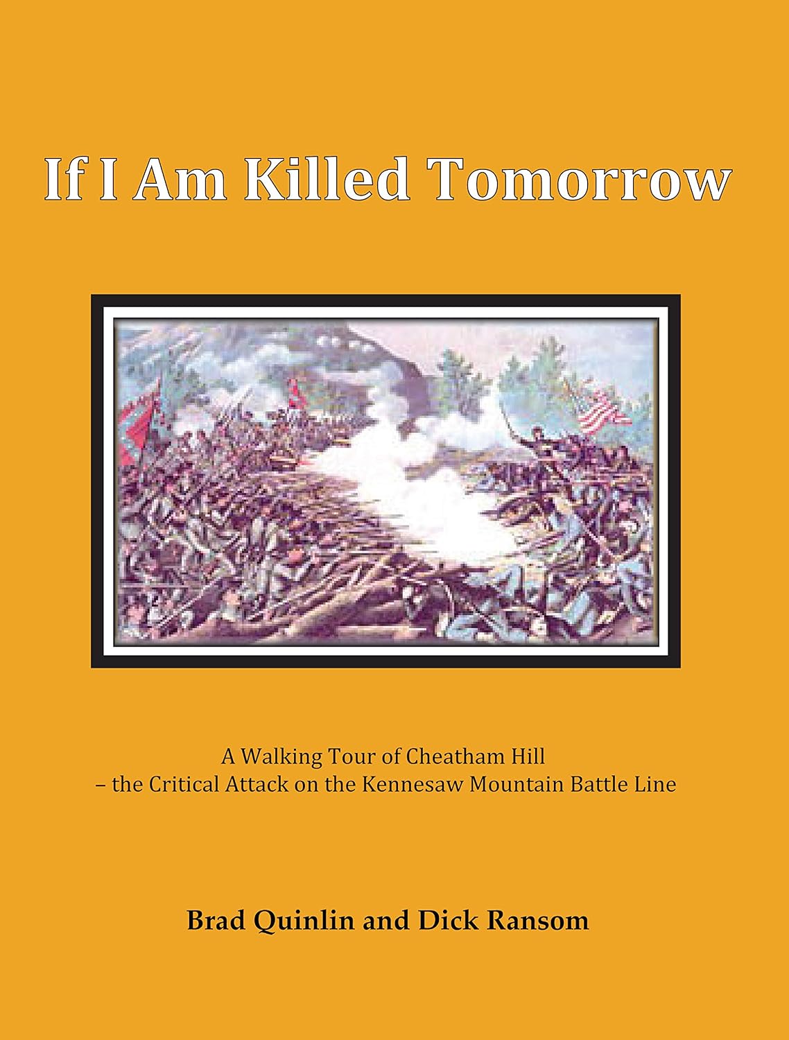 If I Am Killed Tomorrow: Brad Quinlin, Dick Ransom: 9781631838514 ...