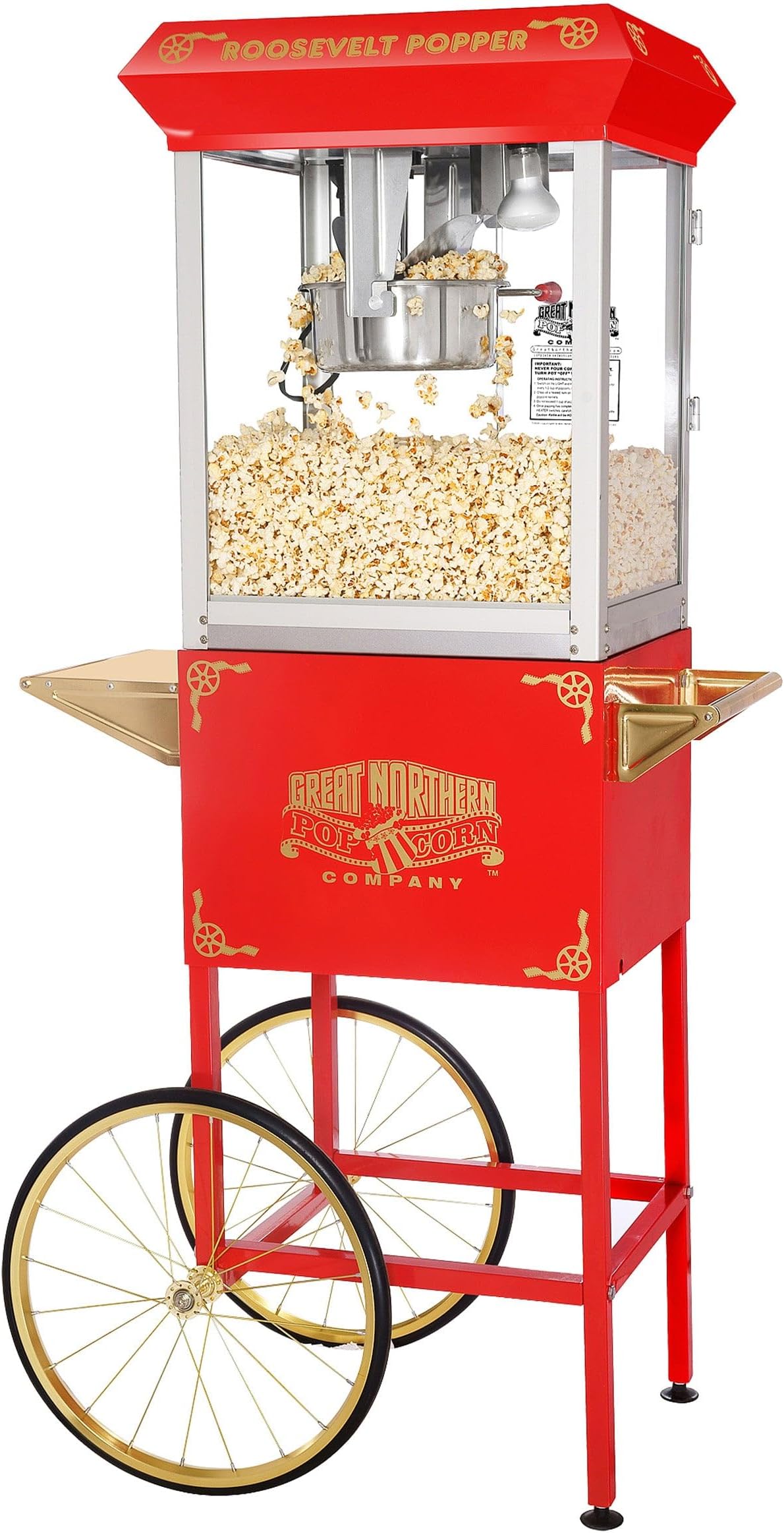 Amazon.com: VEVOR Commercial Popcorn Machine, 8 Oz Kettle, 850 W ...