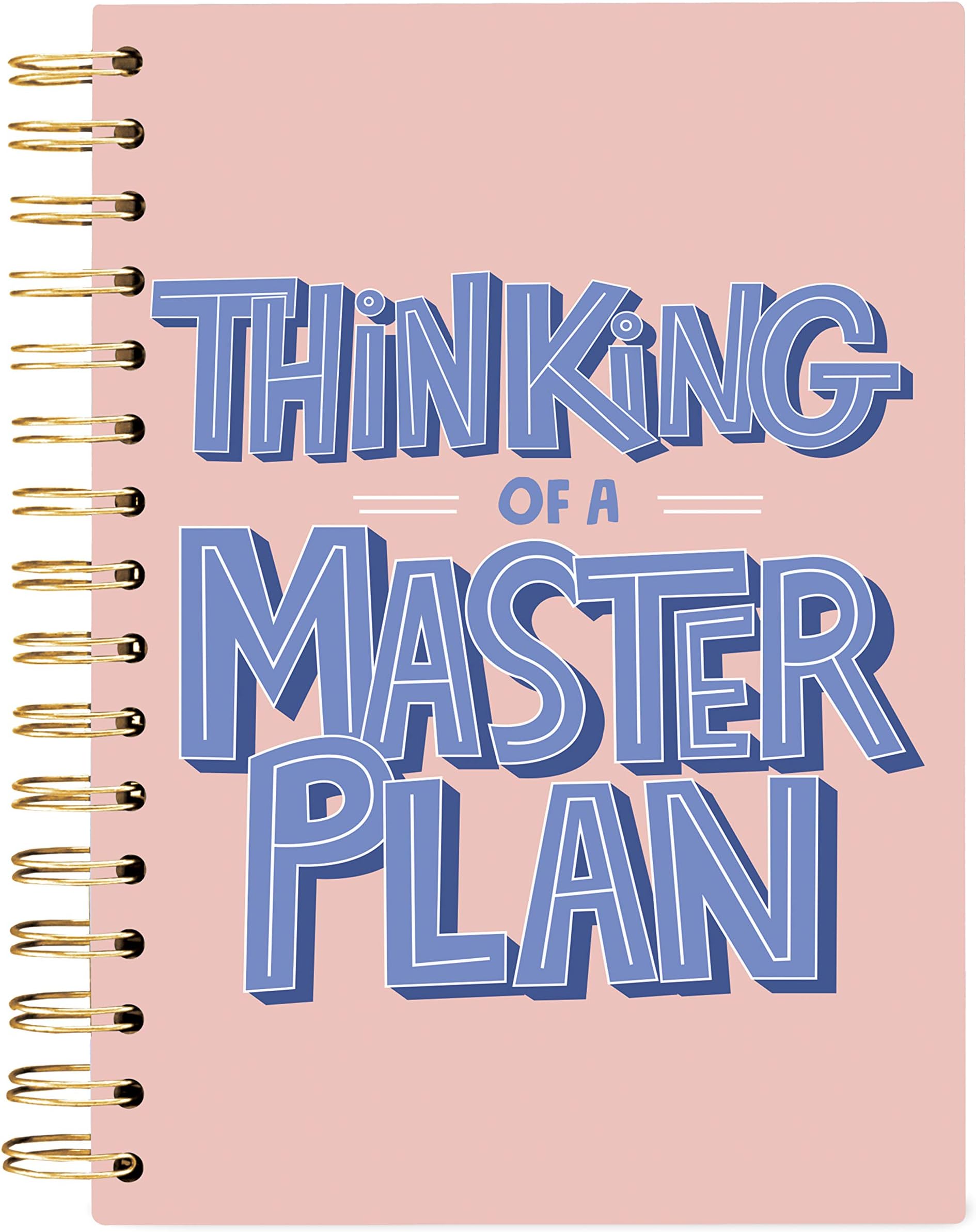 Amazon.com : Graphique Hardbound Spiral Journal | Master Plan Design | Premium Paper | Notebook ...