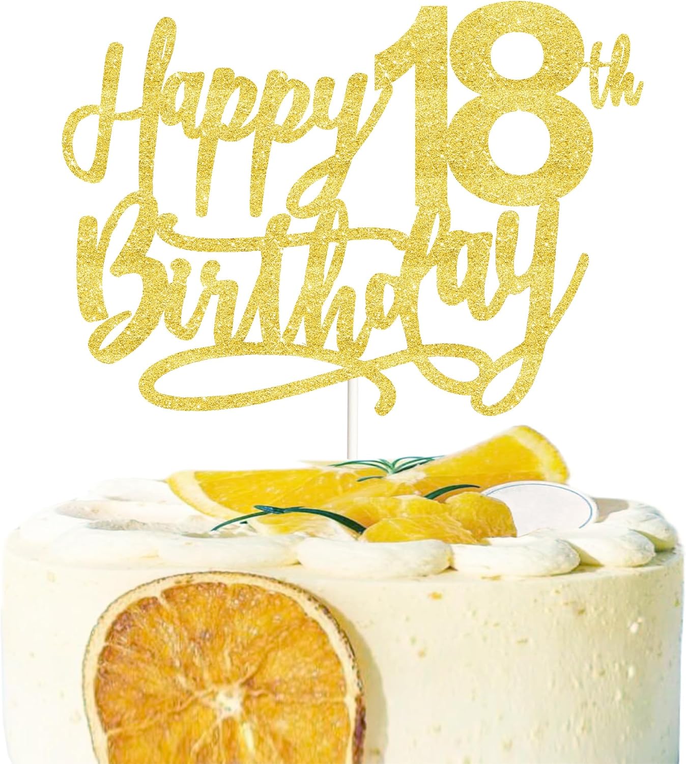 Amazon.com: 18 Birthday Cake Toppers, 18th birthday decorations,18th ...