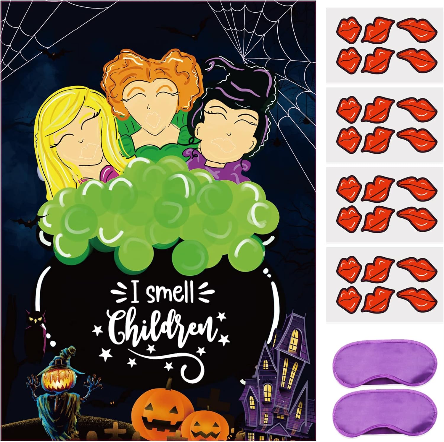 Pink the Mouth on Sanderson Sisters, Halloween Hocus Pocus Party ...