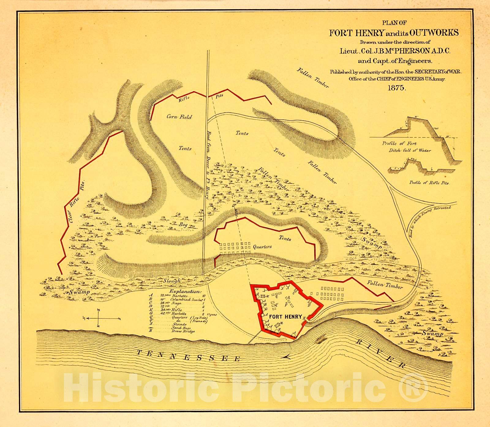 Historic 1879 Wall Map Military Maps Of The War Rebellion | Desertcart ...