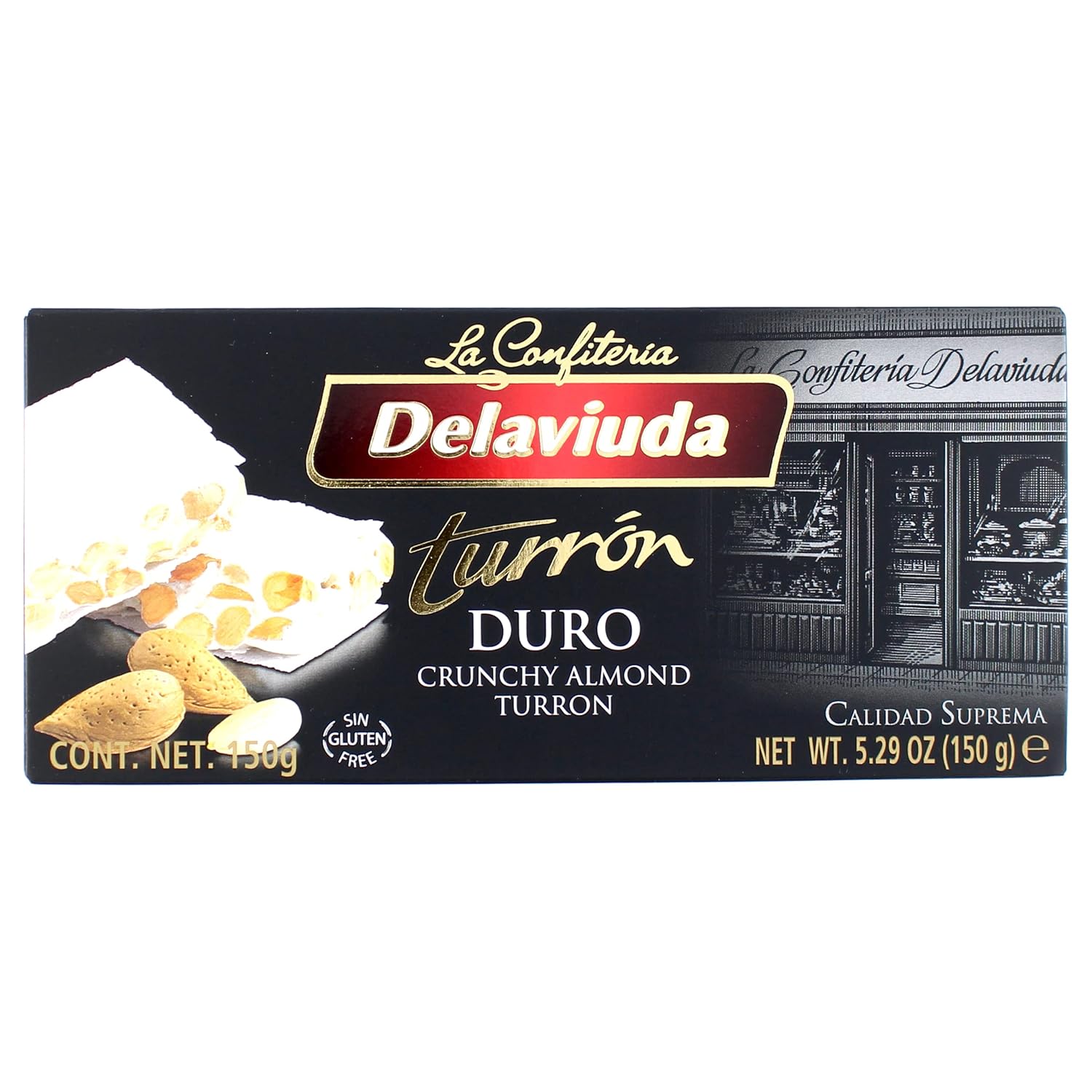 Premium Penguin Paquete de Turrón Español Alicante (6 PK)-Crujiente ...
