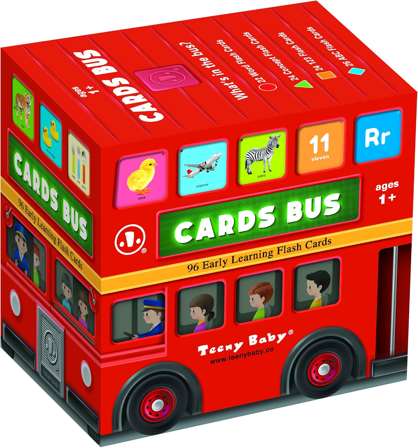 Cards Bus -Flash Cards for Newborn Babys Visual Philippines | Ubuy