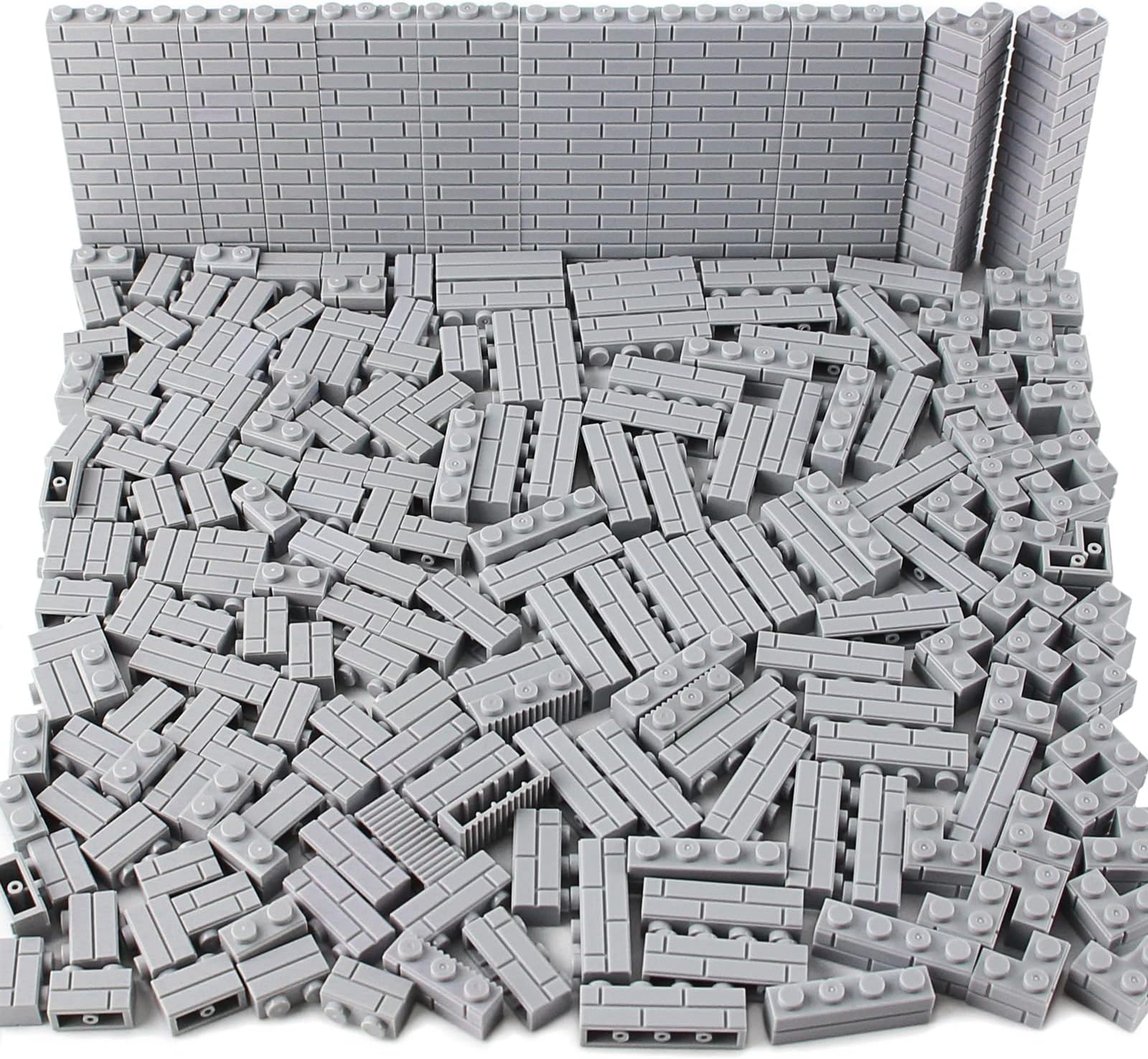 Amazon.com: ZHX Masonry Profile Bricks Bulk Dark Gray Color DIY ...