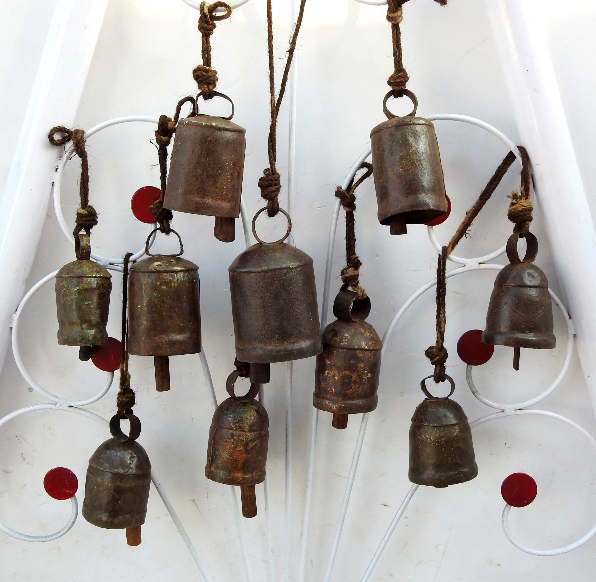 Cow Bell Wind Chime Clapper Vintage Swiss Cow Bell Metal Decorative