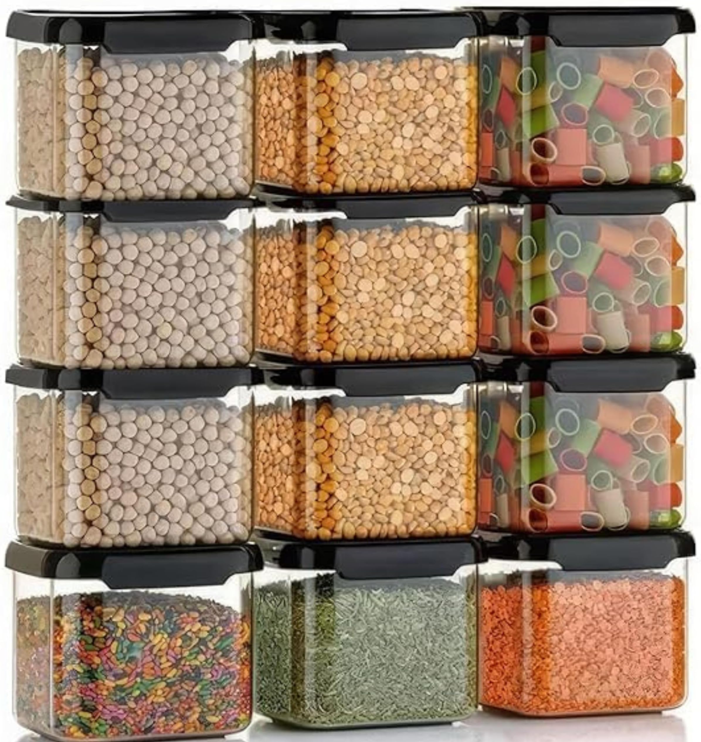 Buy Kitchwell Air Tight Containers For Kitchen Organizer Storage Set ...