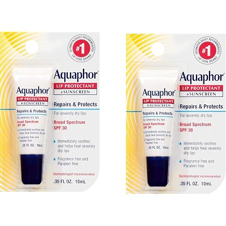 Amazon.com : Aquaphor Lip Repair Lip Balm with Sunscreen, Lip ...