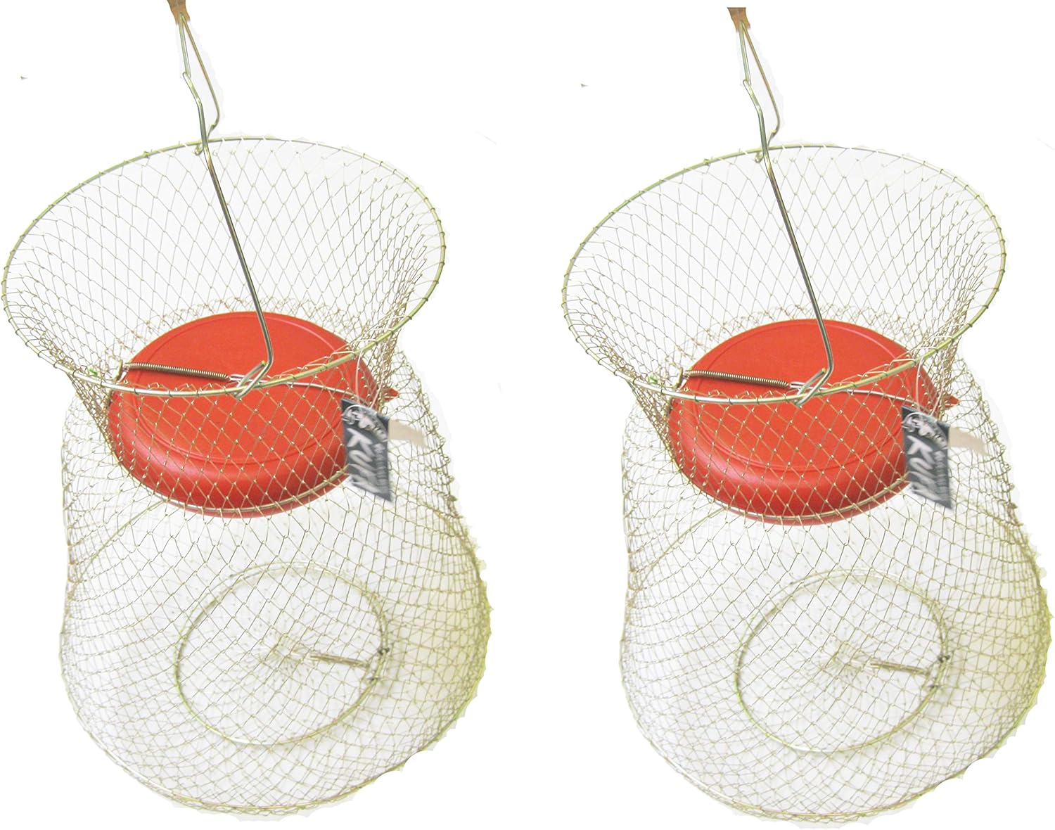 Amazon.com : KUFA Floatable Galvanized Steel Wire Fish Basket with ...
