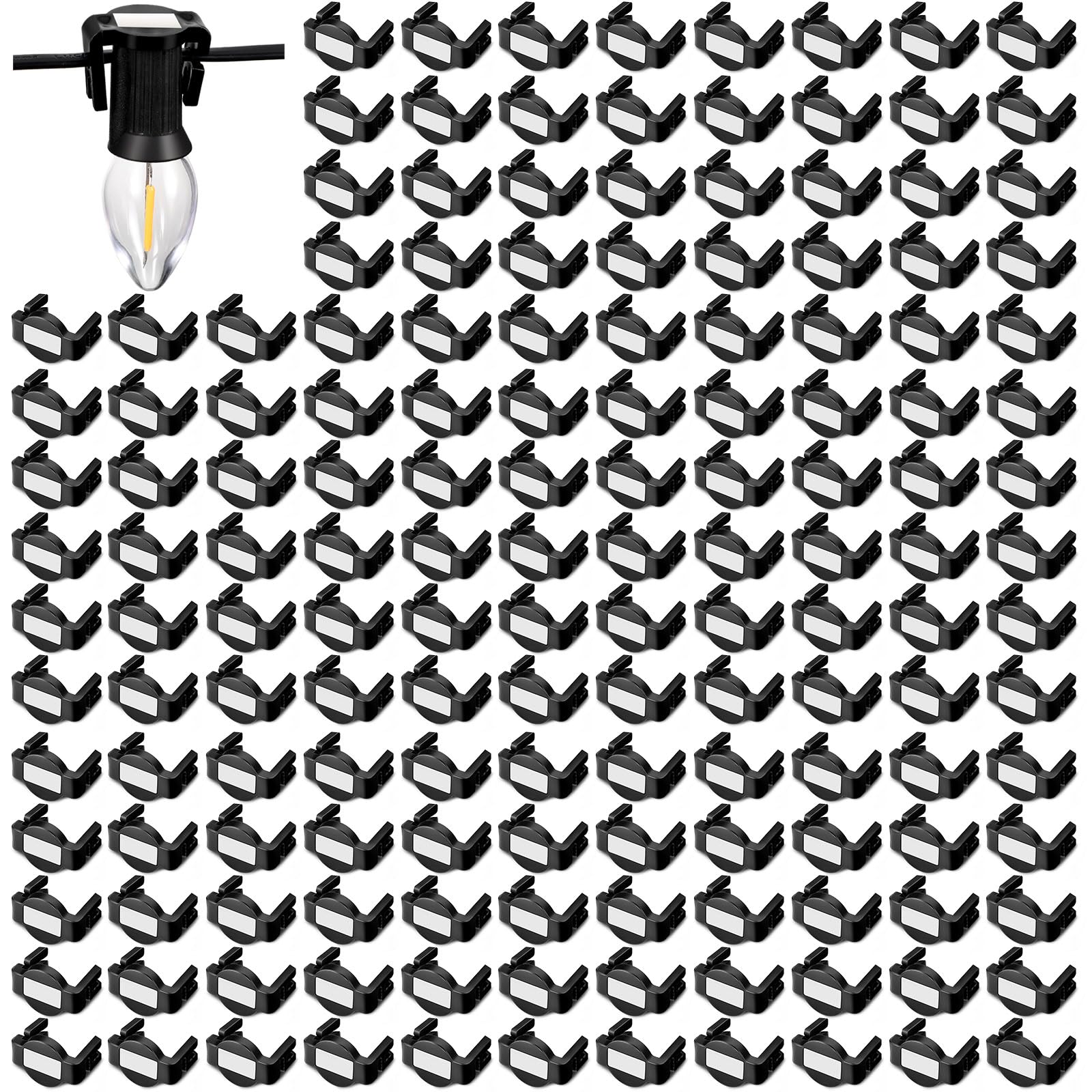 Amazon.com: Frienda Magnetic C9 Socket Clips Magnetic Christmas Light ...