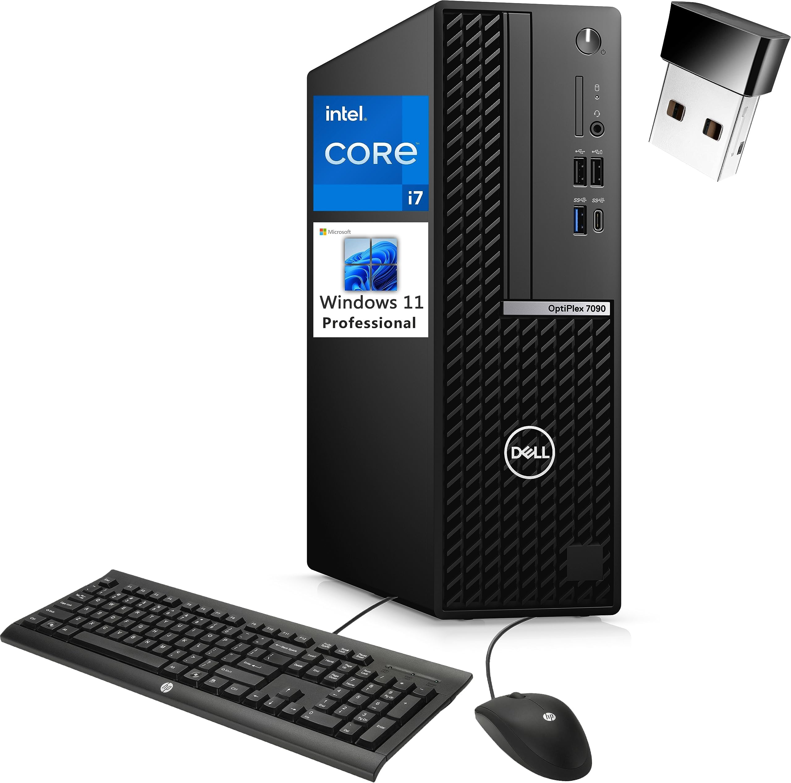 Amazon.com: Dell OptiPlex 7000 7090 SFF Small Form Factor Business ...