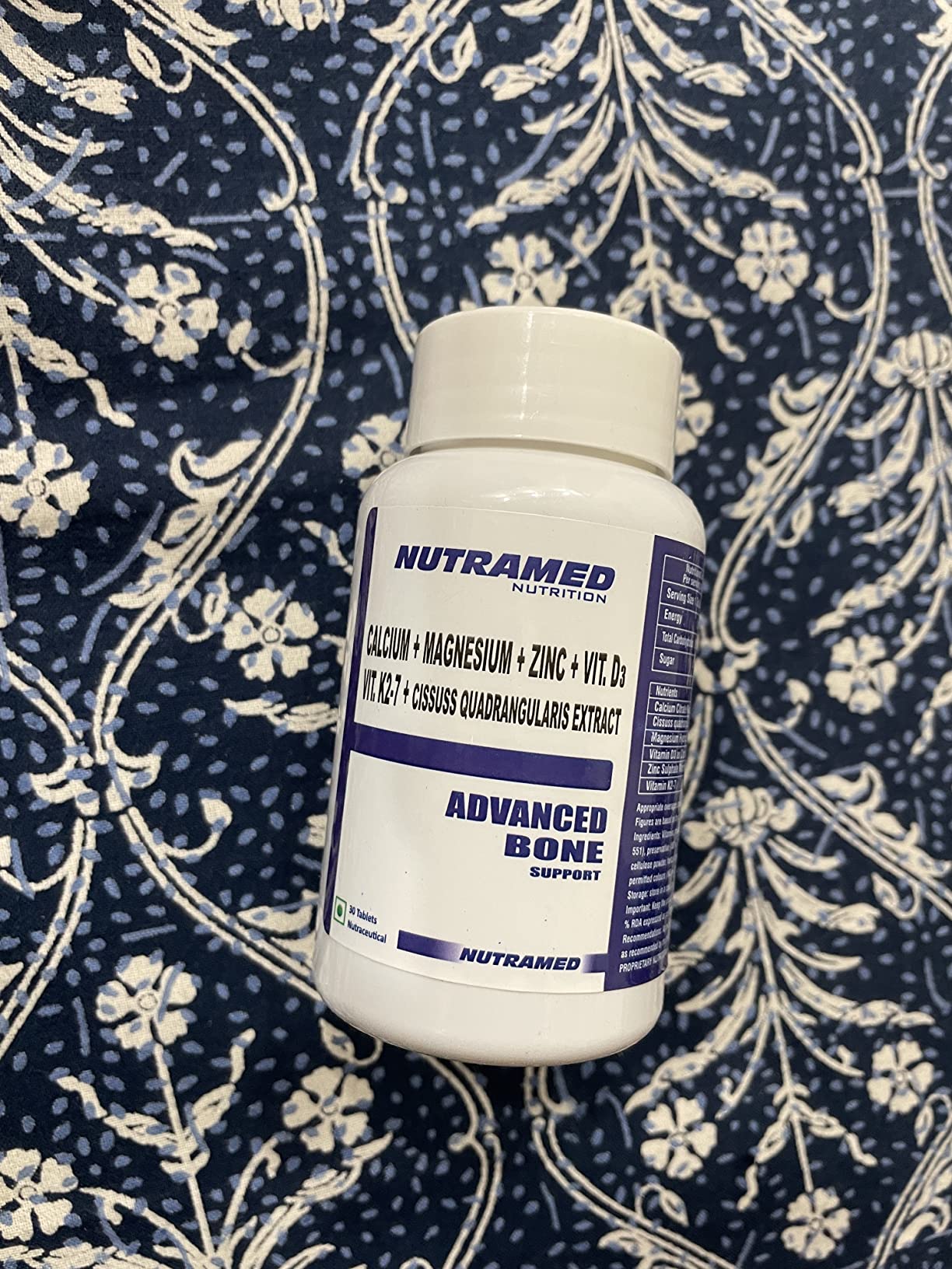 NUTRAMED NUTRITION Calcium Magnesium & Zinc + Vitamin D3 + Cissuss ...