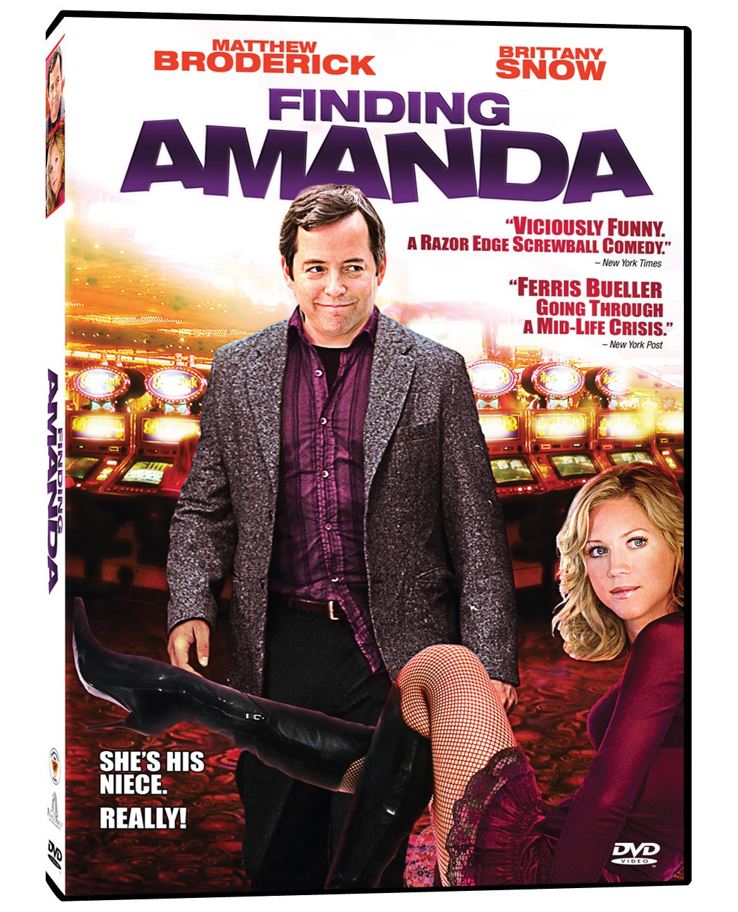 Amazon.com: Finding Amanda (2008) Matthew Broderick, Brittany Snow ...