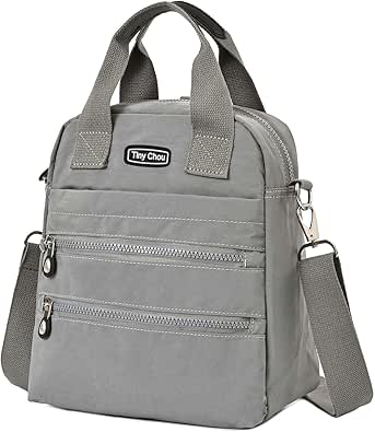 Amazon.com: Tiny Chou Multi Compartments & Pockets Hobo Bags with ...