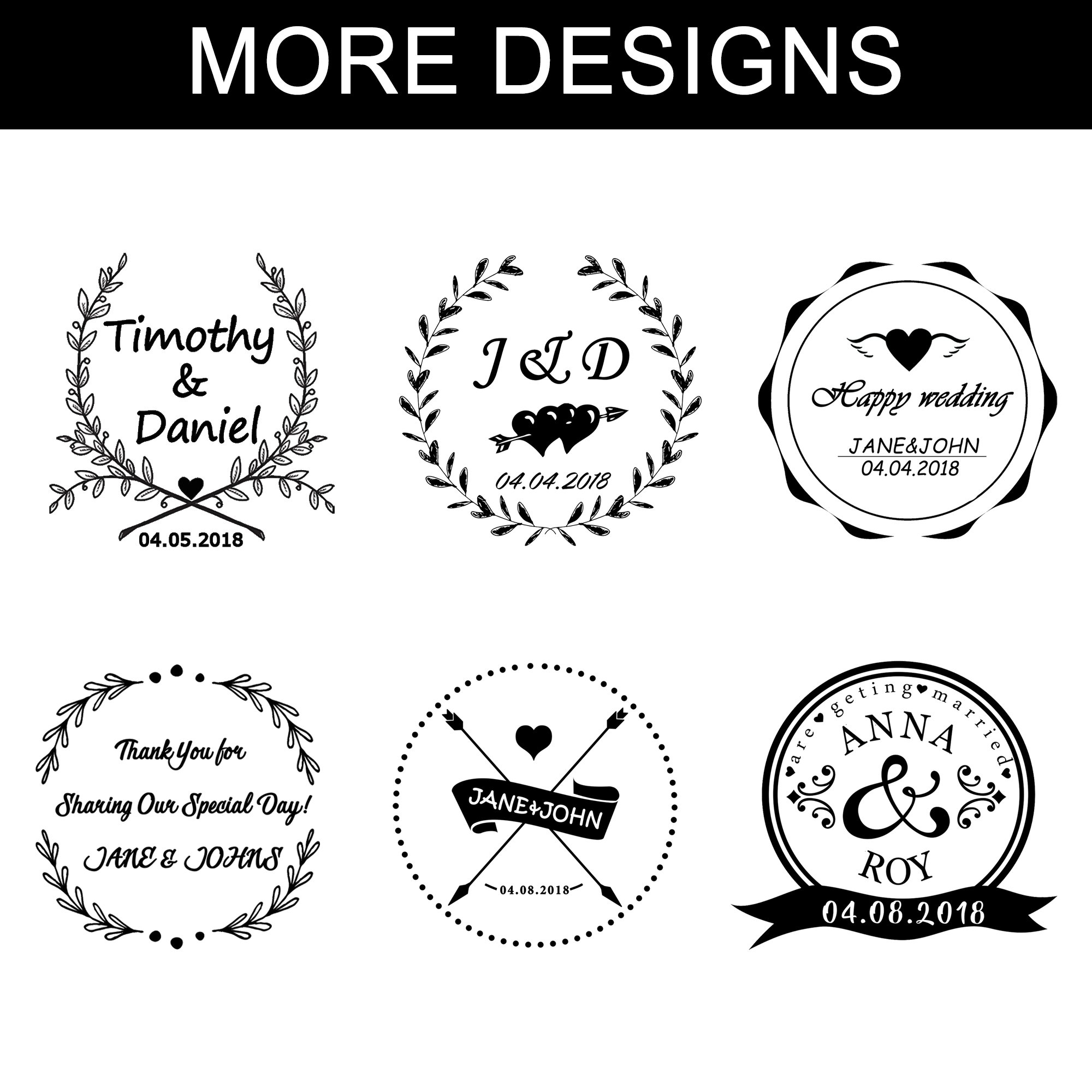 Vector Stamp Wedding