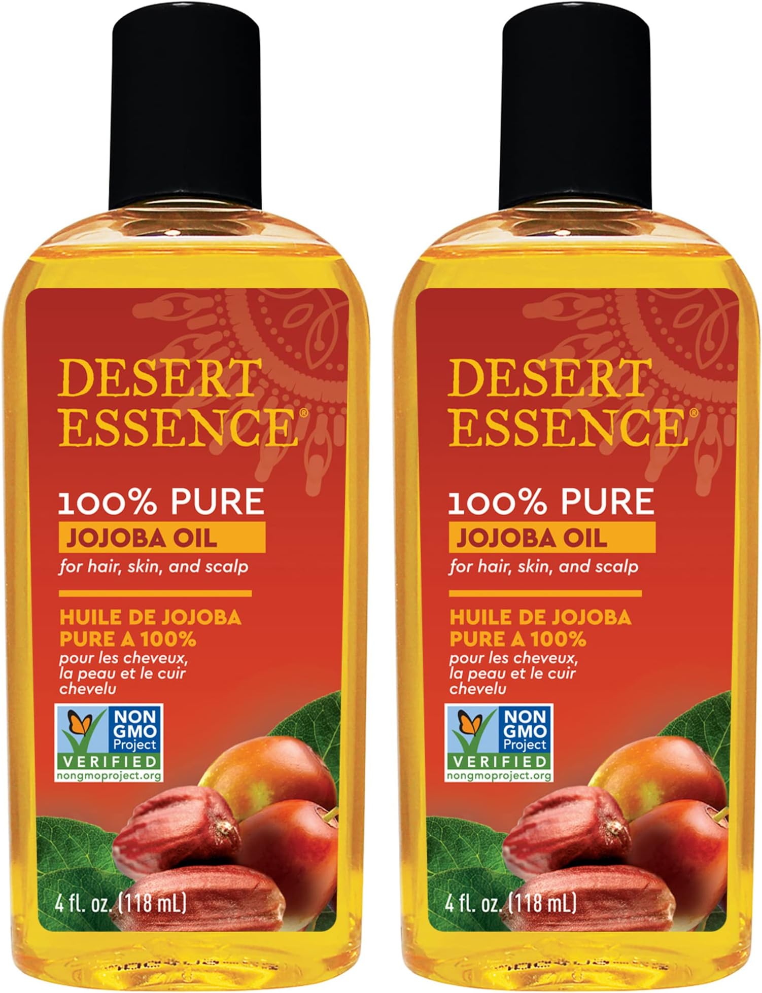 Amazon.com : Desert Essence 100% Pure Jojoba Oil - 4 fl oz : Nutrition ...