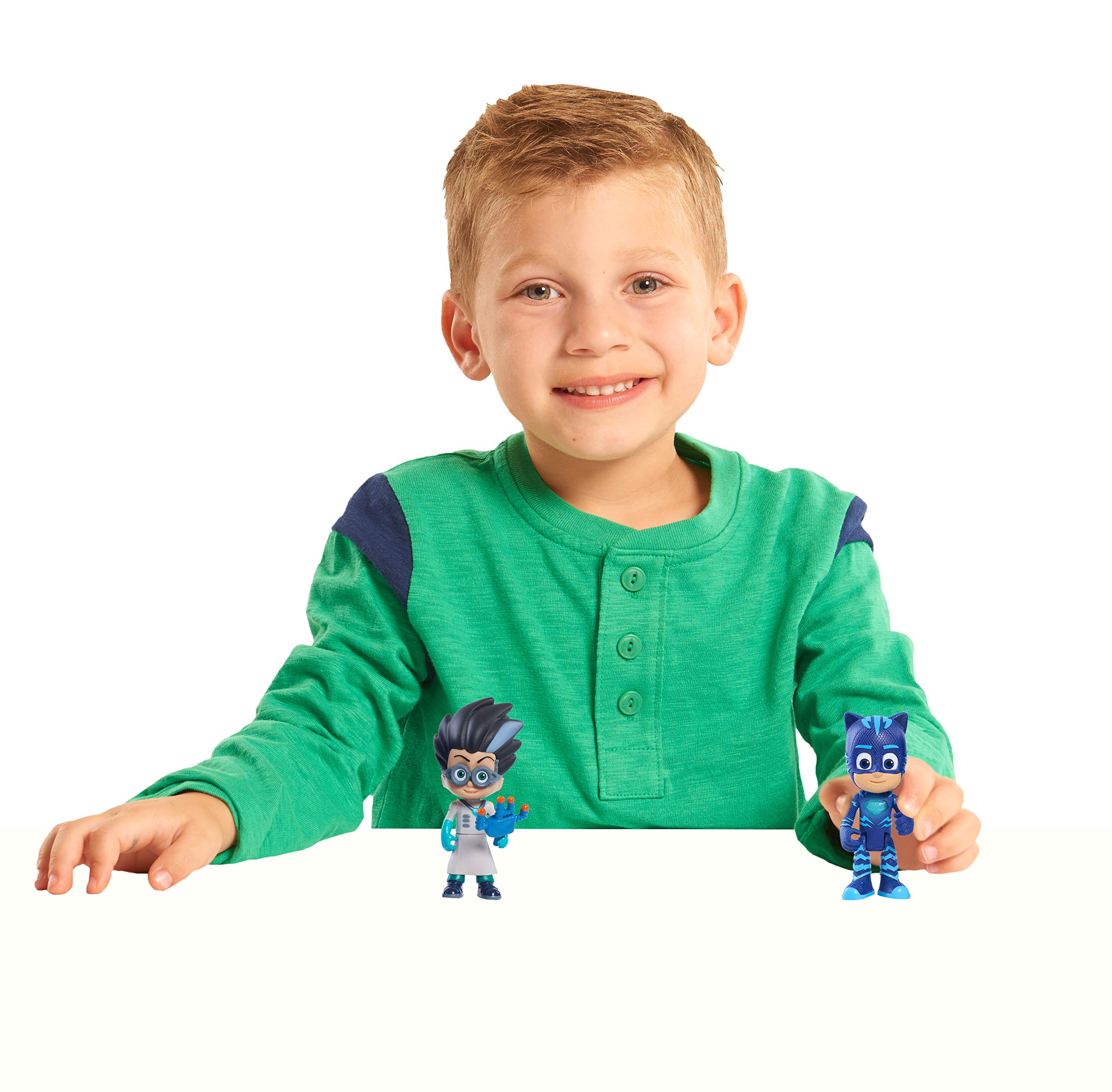 JP PJ Masks JPL24811 PJ Masks Catboy and Romeo Light up Figure Set ...