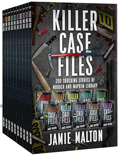Amazon.com: Killer Case Files: 200 Shocking Stories of Murder and Mayhem Library eBook : Malton ...