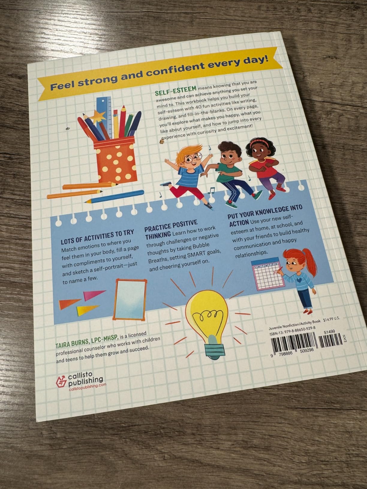 Self-Esteem Workbook for Kids: 40 Fun Activities to Feel Great about ...