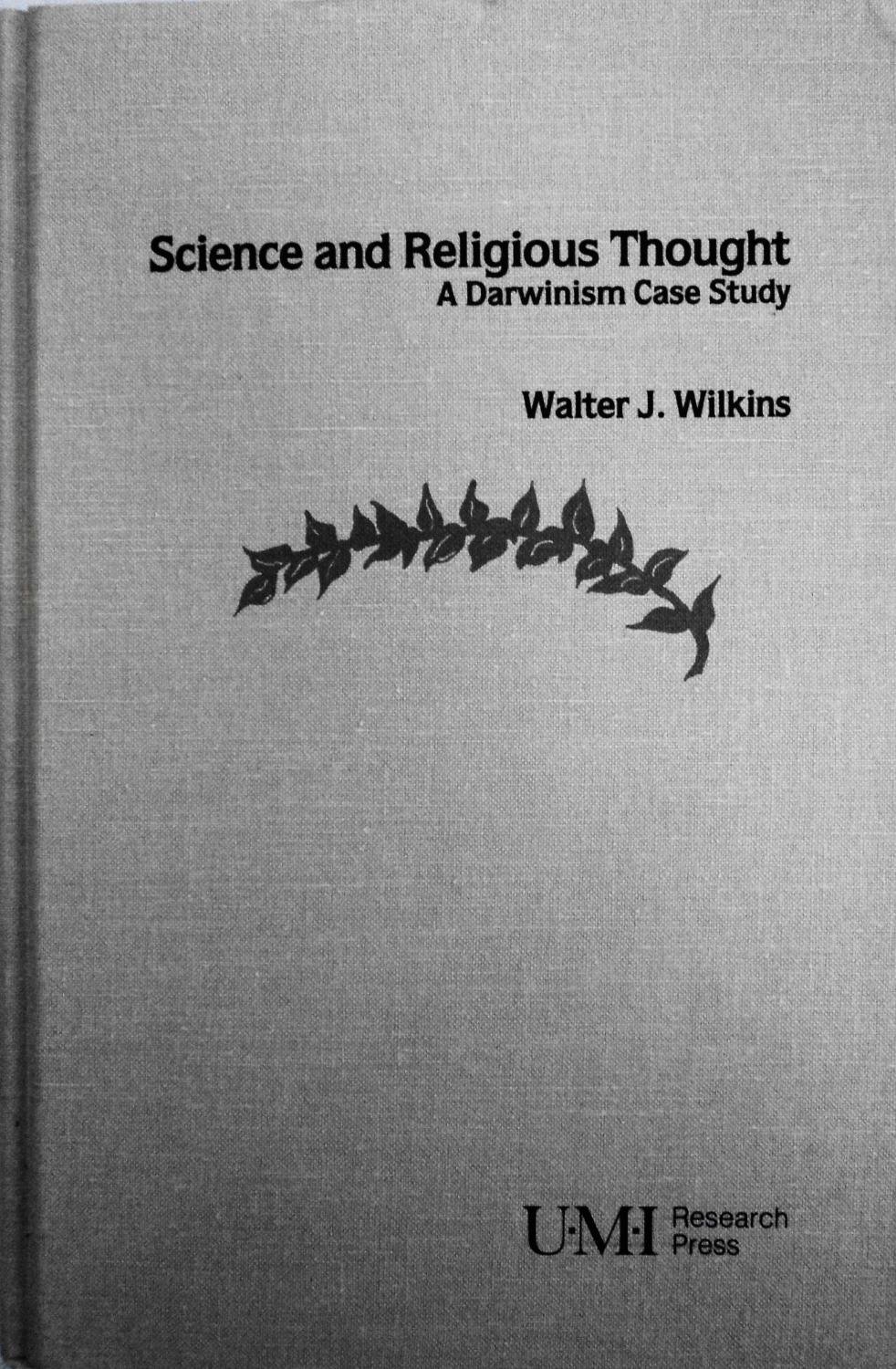 Science and Religious Thought: A Darwinism Case Study (Studies in ...